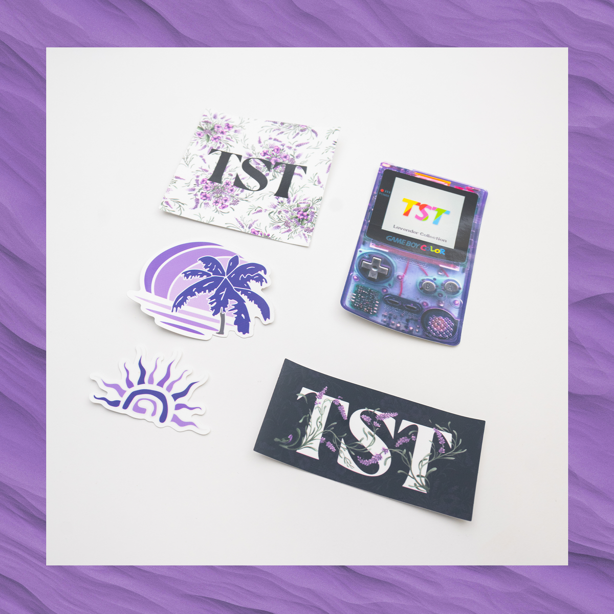 TST LAVENDER STICKER PACK – Create Supply